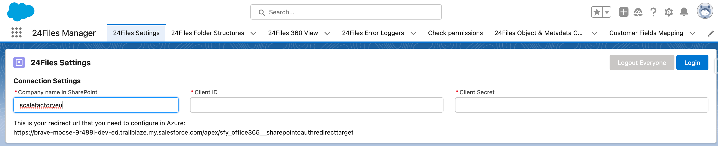 Step 2 Client Id And Secret In Salesforce